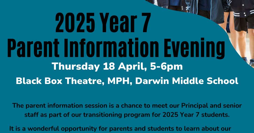 2025 Year 7 Parent Information Evening